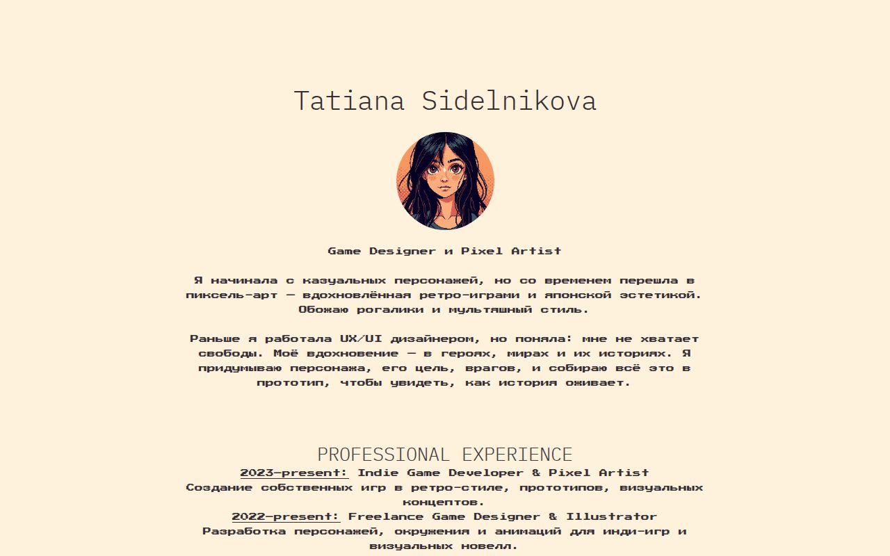 Portfolio Pixel Artist